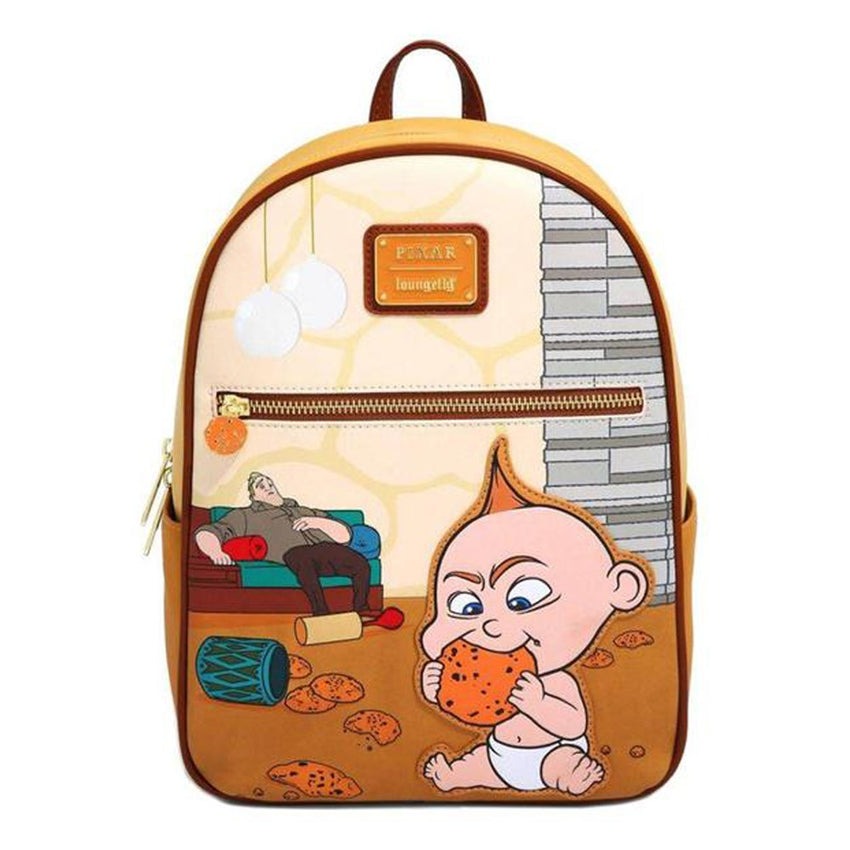 Loungefly! Leather: Disney Pixar Incredibles Jack Jack Cookie Mini ...